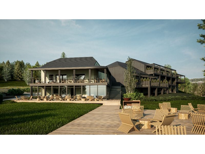Roompot Hillview Resort Grandvoir opent met 16 hotelkamers en 84 lodges ...