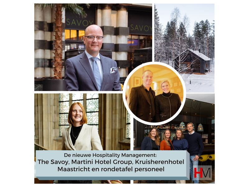 De laatste Hospitality Management van 2025: The Savoy, Martini Hotel ...