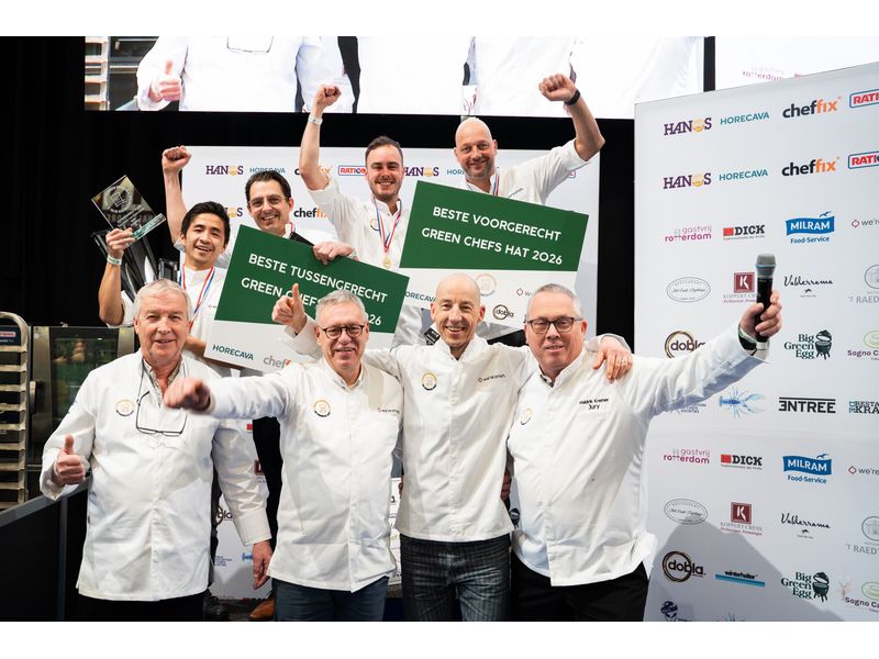 Dit zijn de winnaars van de voorronde Green Chefs Hat: plant-based ...