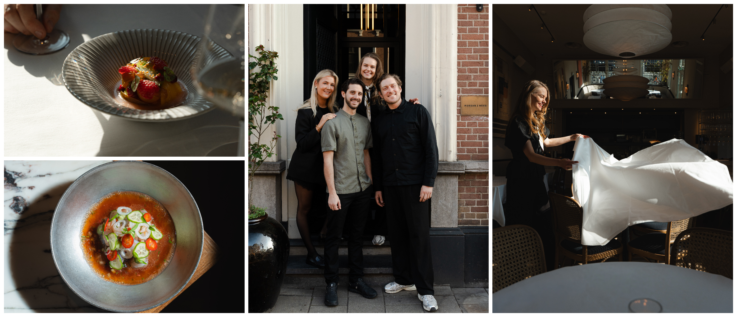 Morgan & Mees vernieuwt met nieuw interieur, nieuwe chef en sommelier ...
