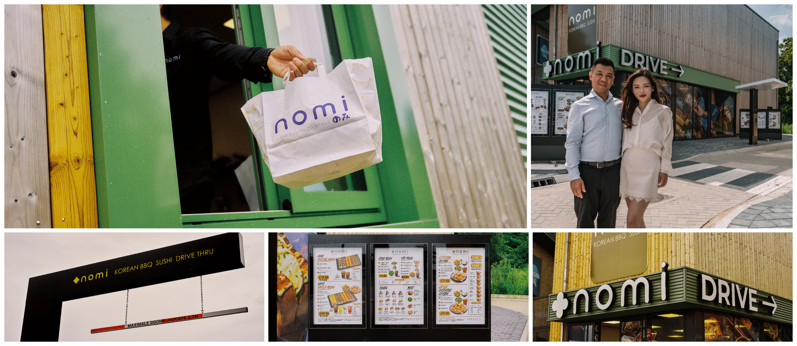 Primeur in Europa: eerste drive-thru voor Korean fried chicken en sushi ...