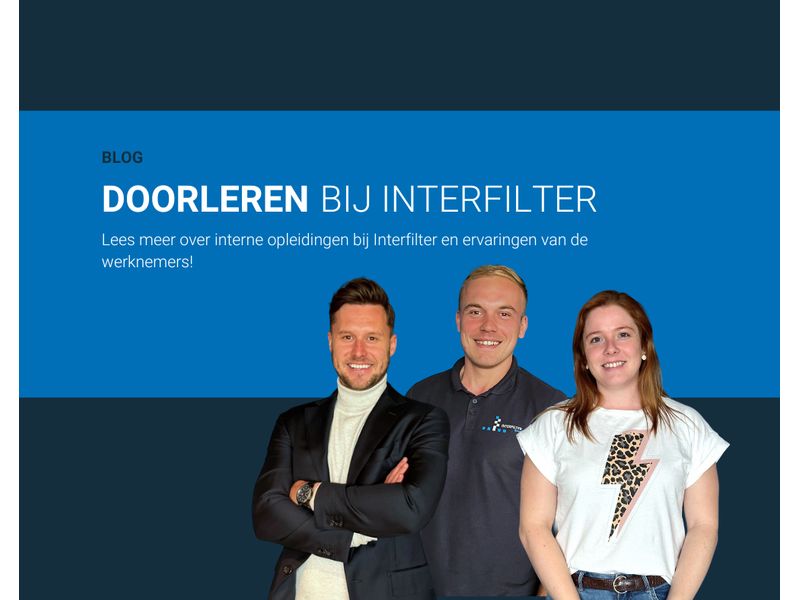 Doorleren bij Interfilter Group - Interfilter