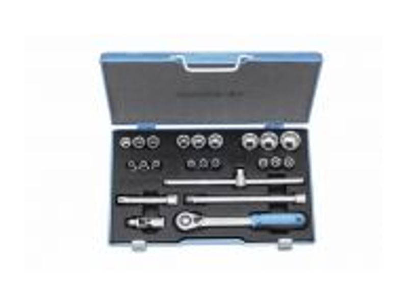 Gedore 2545837 19EMU-20 AC 23-delige Dopsleutelset 1/2" - 8-32mm kopen ...