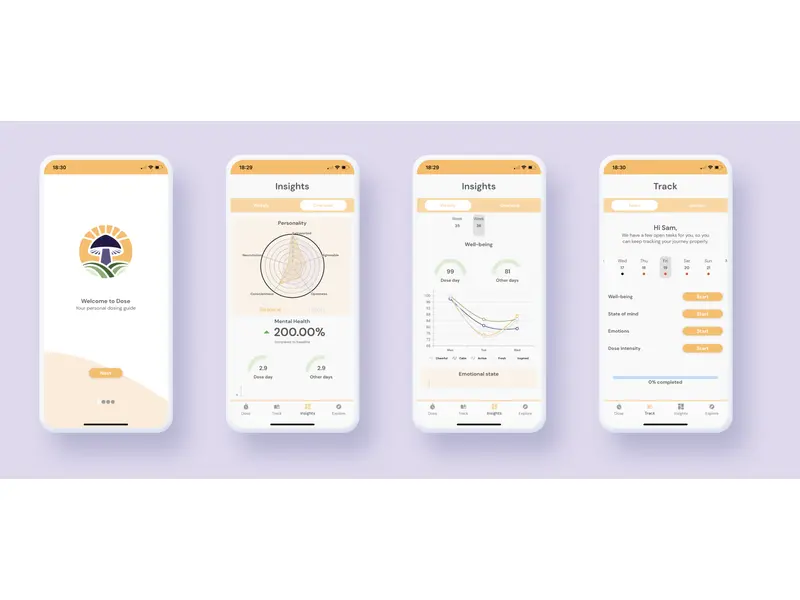 Deliqs 'Dose': De enige microdose tracking app die je ooit nodig zult ...